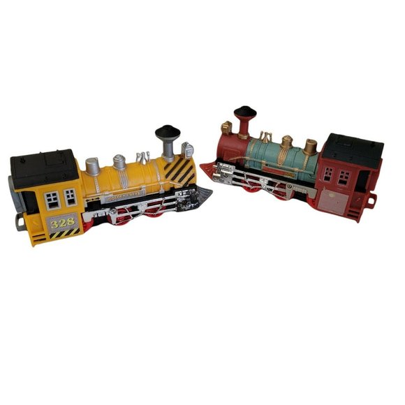 Goldlok Toys | Toys | Vintage Goldlok Toys Train Lot 2 Engines 8 Cars 2 ...